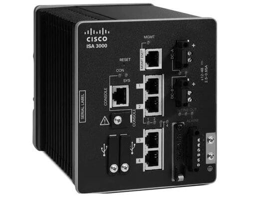 Cisco ISA-3000-2C2F-K9 L3 Managed Switch + 2x Gigabit SFP