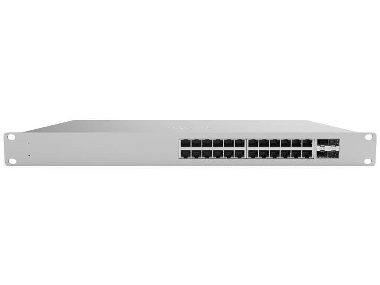 Meraki MS120-24-HW Managed Switch - 24x Gigabit, 4x SFP Rack-mountable